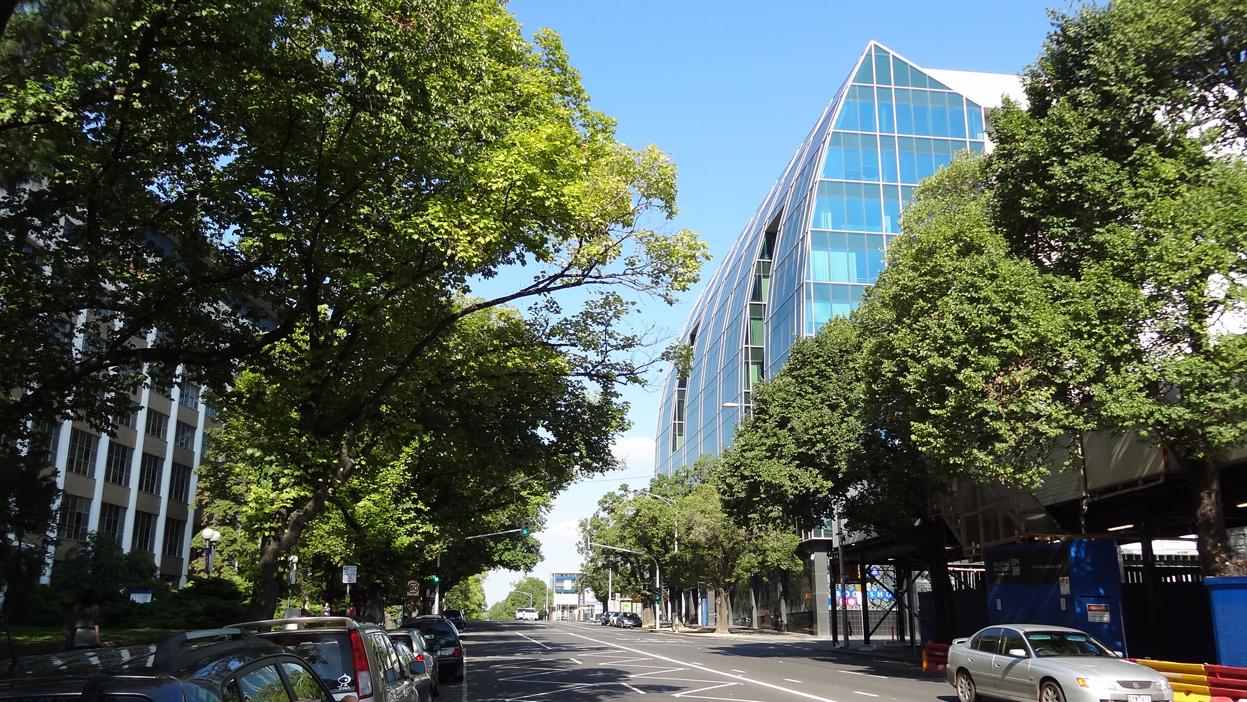 MAP: UNIVERSITY OF MELBOURNE, OLD & NEW