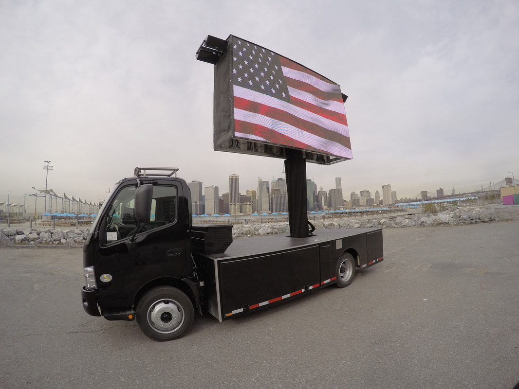 Moore P.A. Hire Inc.: Truck mounted LED screen