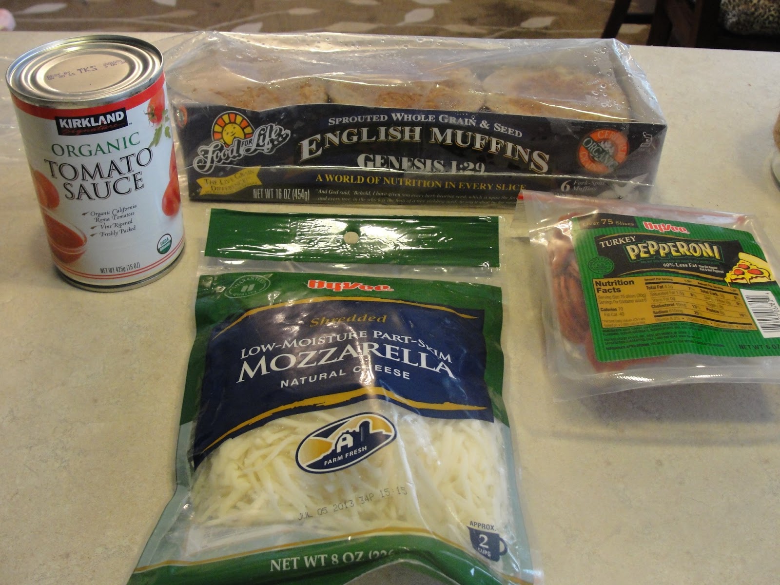 He Graces:: English muffin pizzas and Hobo packets