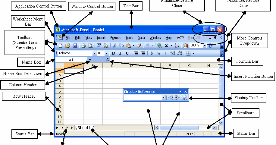 My English class: SPREADSHEETS