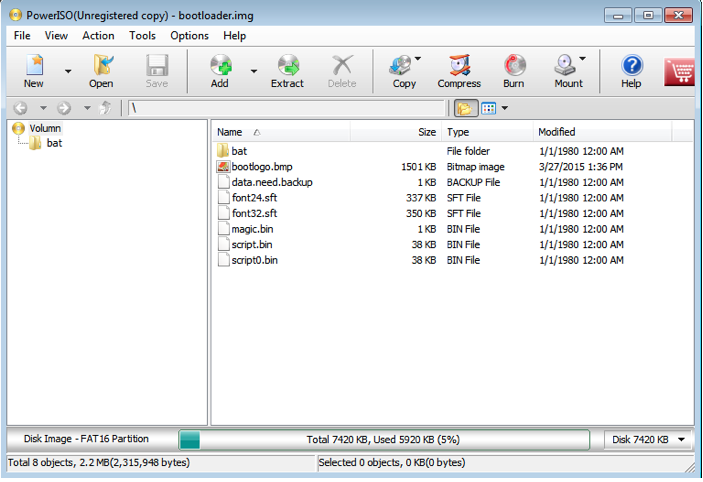 Structure Extract and Repack System and Bootloader file in android ...