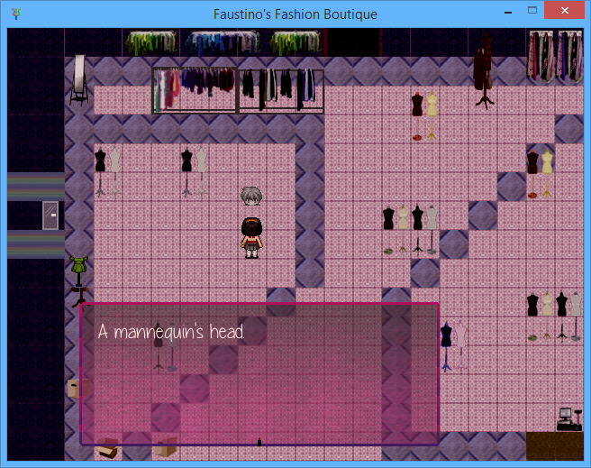 Faustinos Fashion Boutique - Kazaki's RPGMaker Games