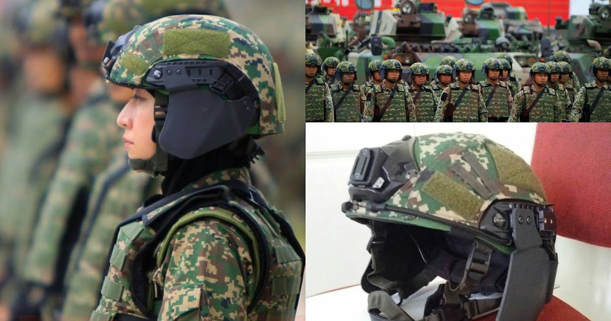 Malaysian Support The Troops: 7 RRD New FAST Helmet