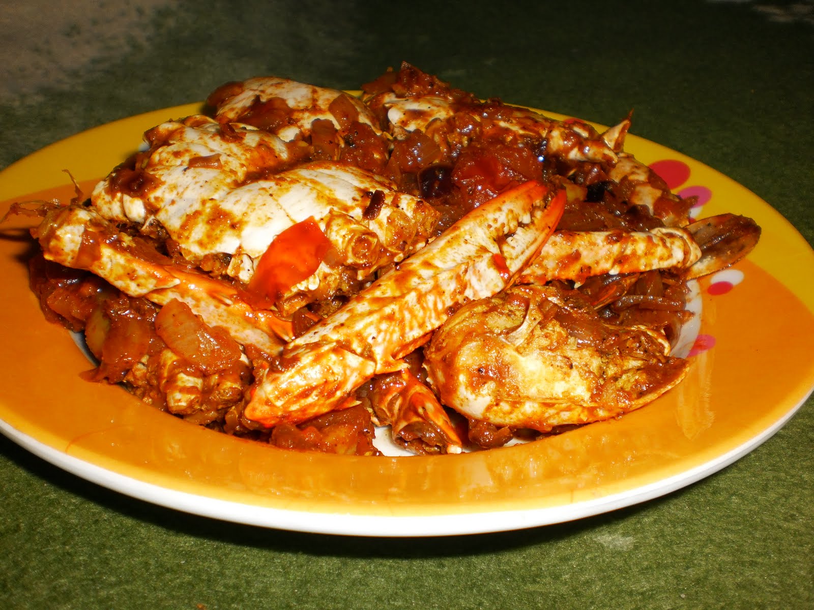 Sojos kitchen: Crab Roast
