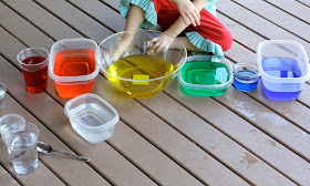 Easy Color Mixing with Fizzy Tablets