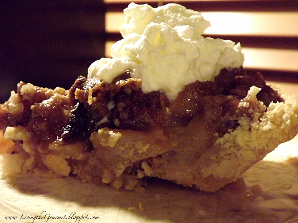 Pear & Prune Pie - Living The Gourmet