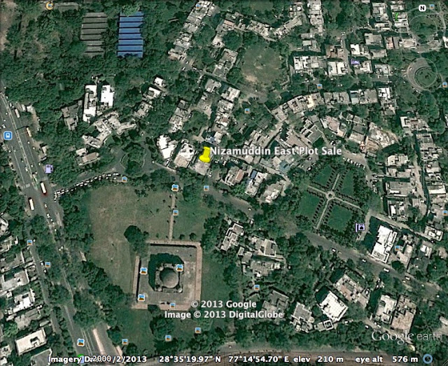 870 Square yards Nizamuddin East, New Delhi.