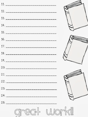 ABC's and Polka Dots: December Book-It Reading Log {FREEBIE}