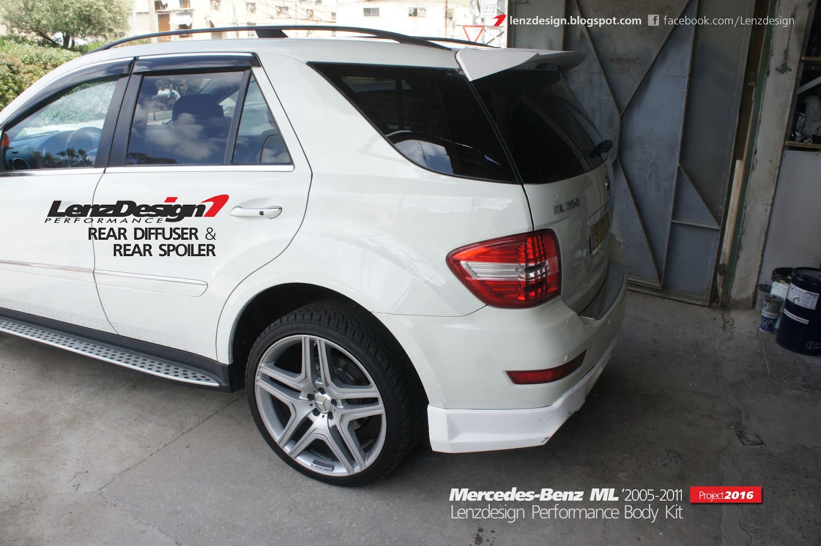 Mercedes-Benz ML W164 Lenzdesign Bodykit & Spoilers