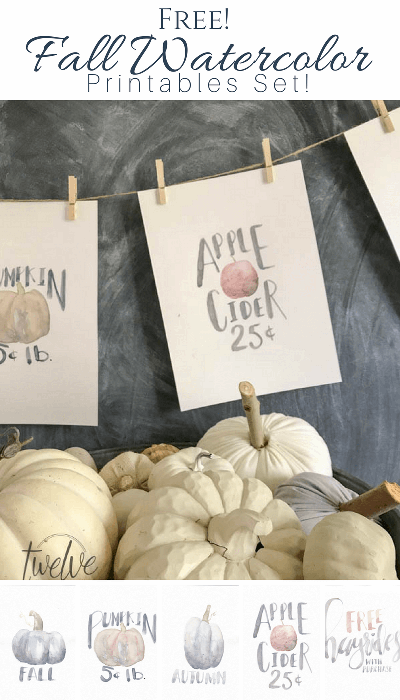 25 Free Fall Printables for Autumn Decorating | Thrifty Decor Chick ...