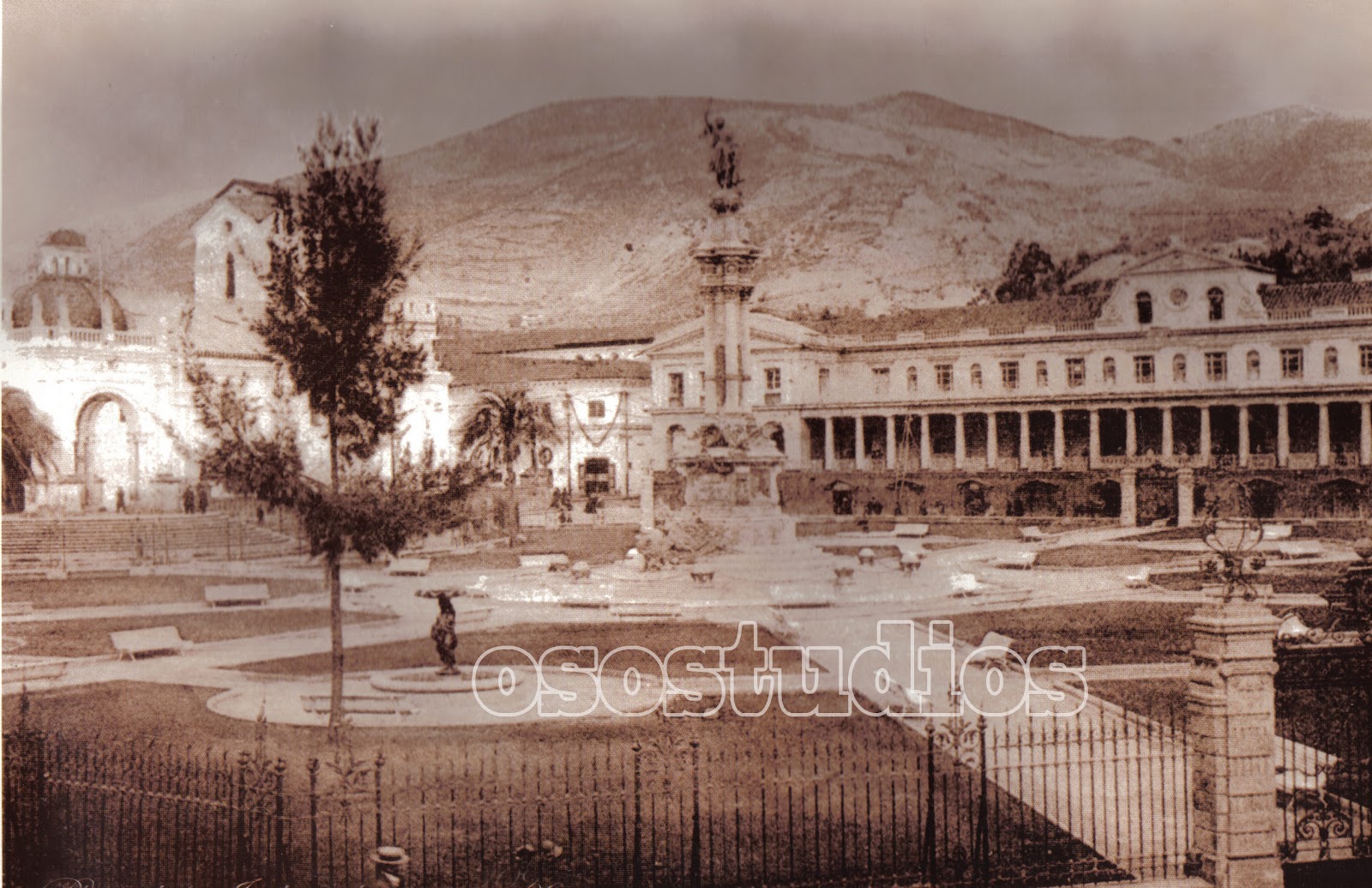 FOTOS QUITO ANTIGUO: PLAZA DE LA INDEPENDENCIA