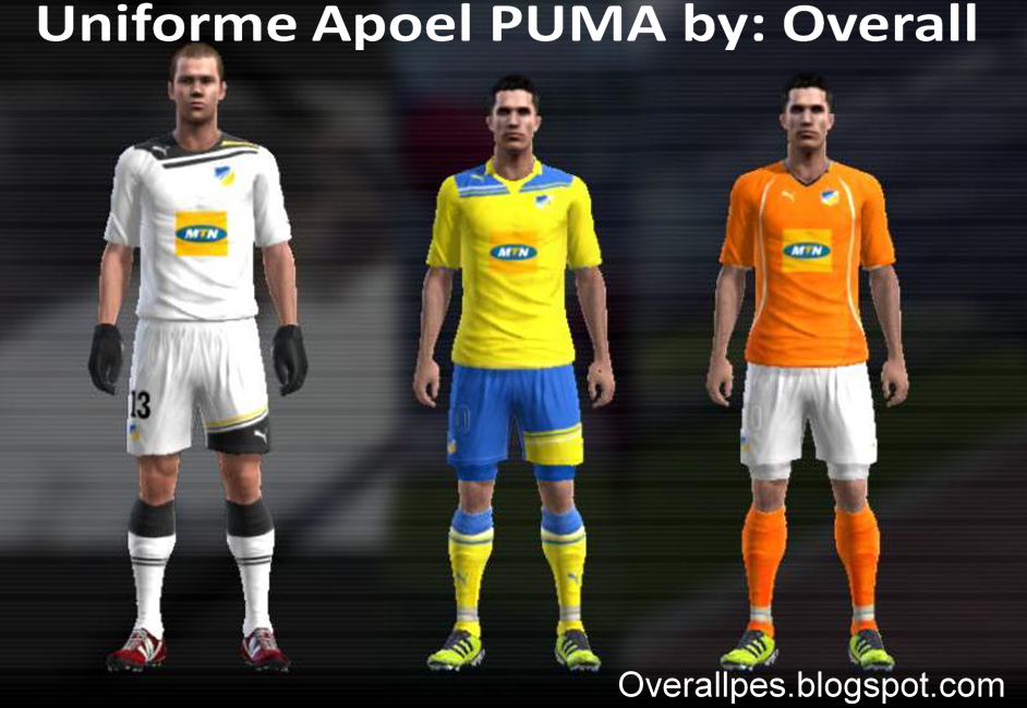 PES 2012: Uniforme Apoel ~ Kits By Overall