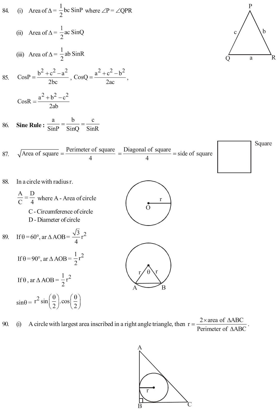 MATHS THEORY| FORMULA| MATHS SHORTCUT TRICK WITH EXPLANATIONS