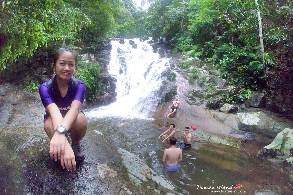 Kampung Asah Waterfall of Tioman Island 徒步刁曼岛寻【甘榜阿沙瀑布】 - 乐飞翎 ♥ LUVFEELIN