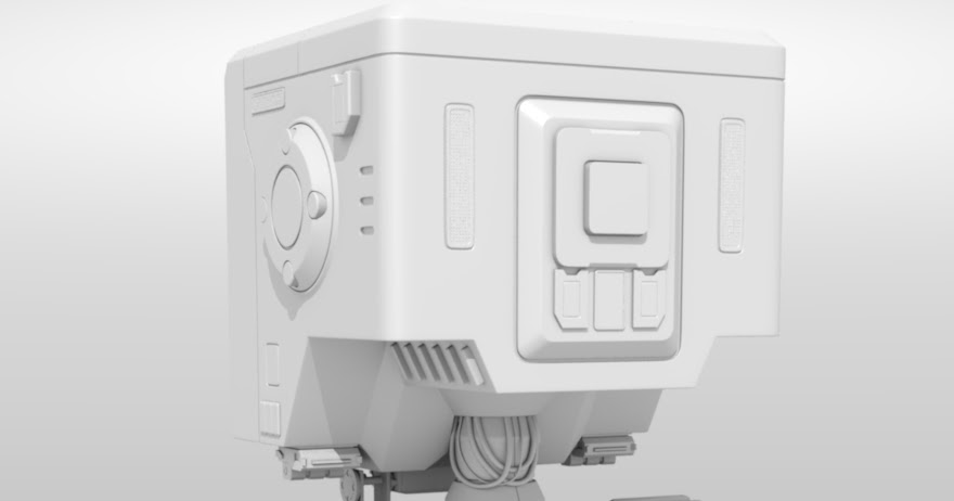 3D modeler: Hard Surface Modelling