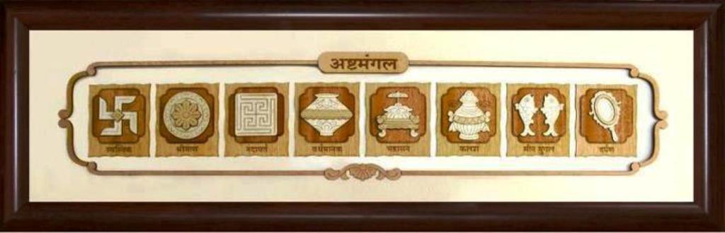 RAHUL MAHIPATRAM PANDYA: Eight Auspicious Symbols (The Ast Mangals)