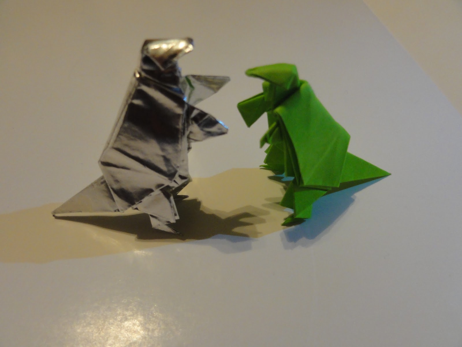Ariake Aggie: Origami A Day 5: Godzilla