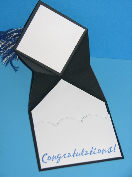 Ink Stains: Graduation Cap Money Card