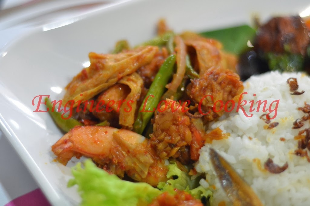Engineers Love Cooking: NASI AMBENG RINGKAS / SIMPLE AMBENG RICE