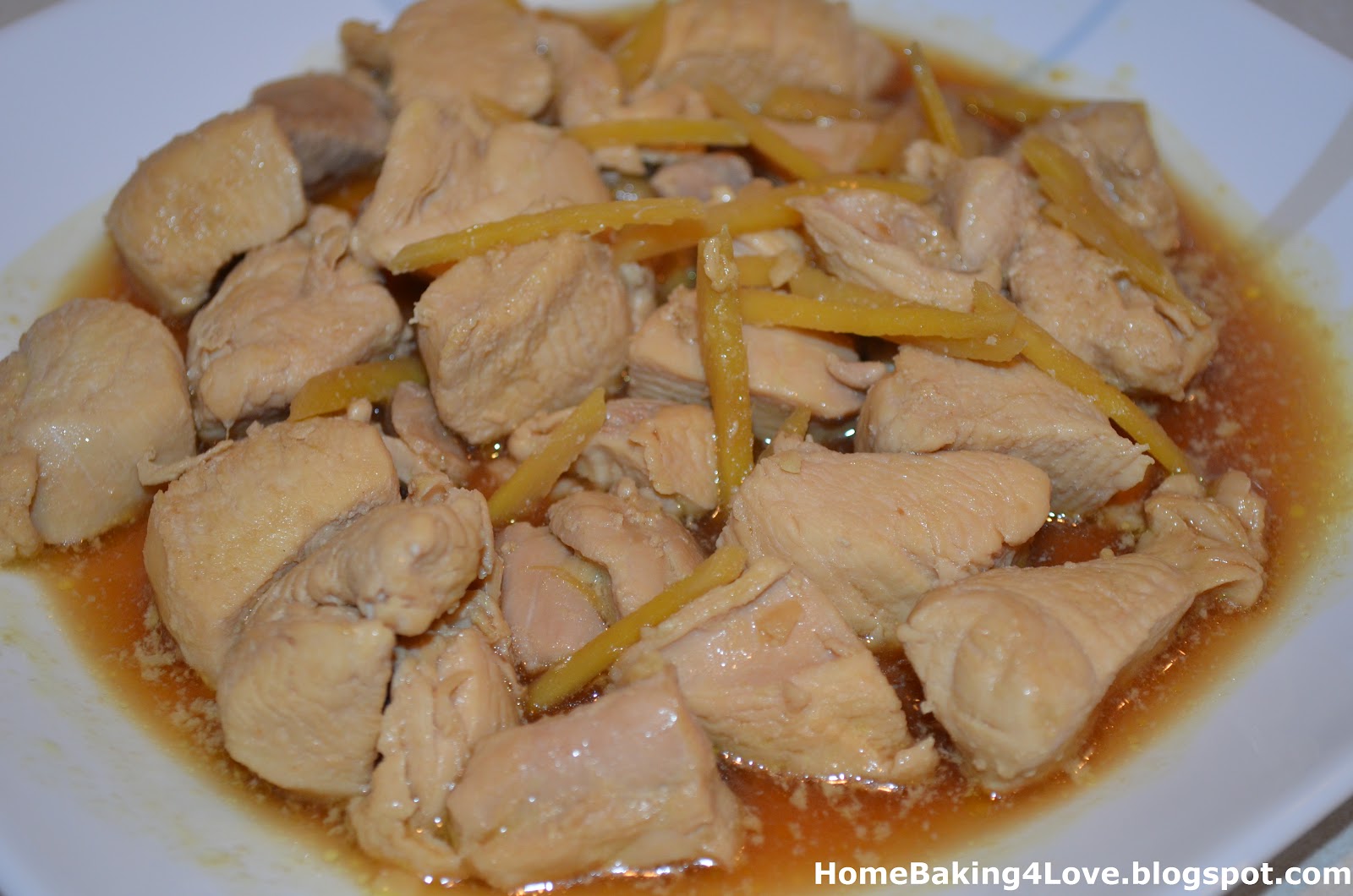 Home Baking 4 LoVe: Ginger Chicken