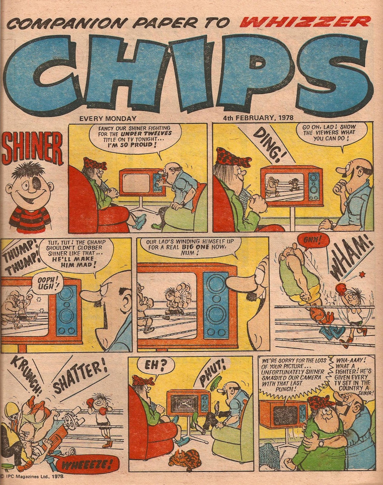 Wacky Comics!: This Week In ... 1978 - Whizzer and Chips