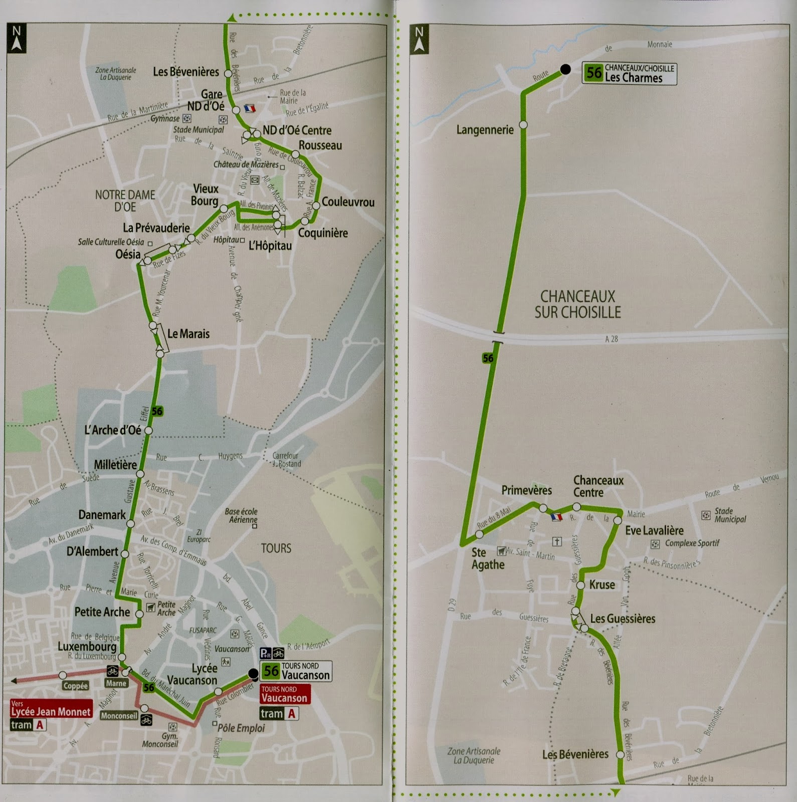 Notre Dame d'Oé: Bus Fil Bleu : pour tout savoir