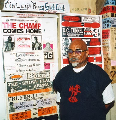 Boxing Along The Beltway: Jim Finley, Owner of Finley's Gym, Passes!