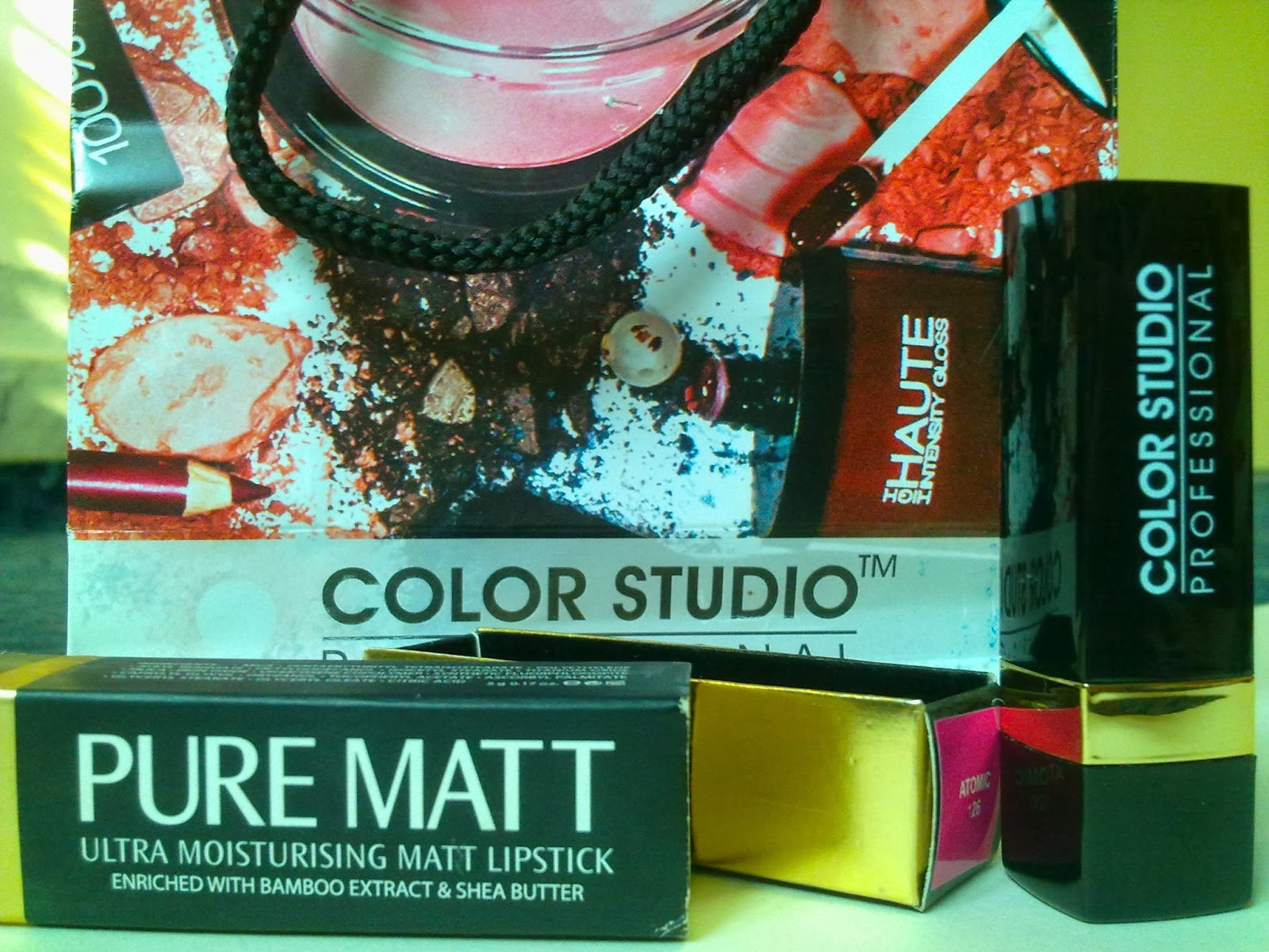 COLOR STUDIO PROFESSIONALS PURE MATT LIPSTICK IN ATOMIC ~ The Sisters ...