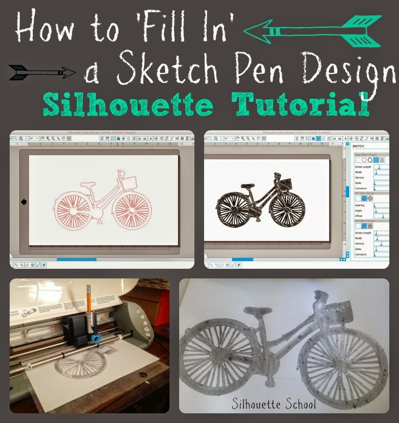Filling in Silhouette Sketch Pens (or Pencil) Designs - Silhouette School