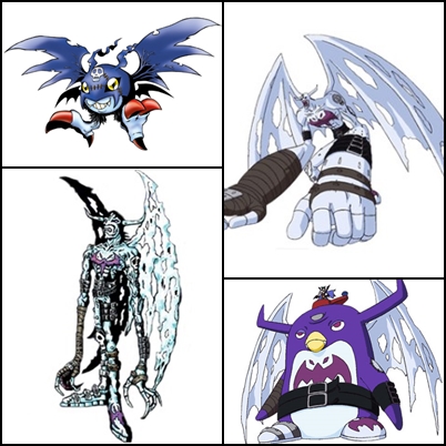DemiDevimon Line IceDevimon (Enhancement Absorbent) ~ MEU×DIGIMON