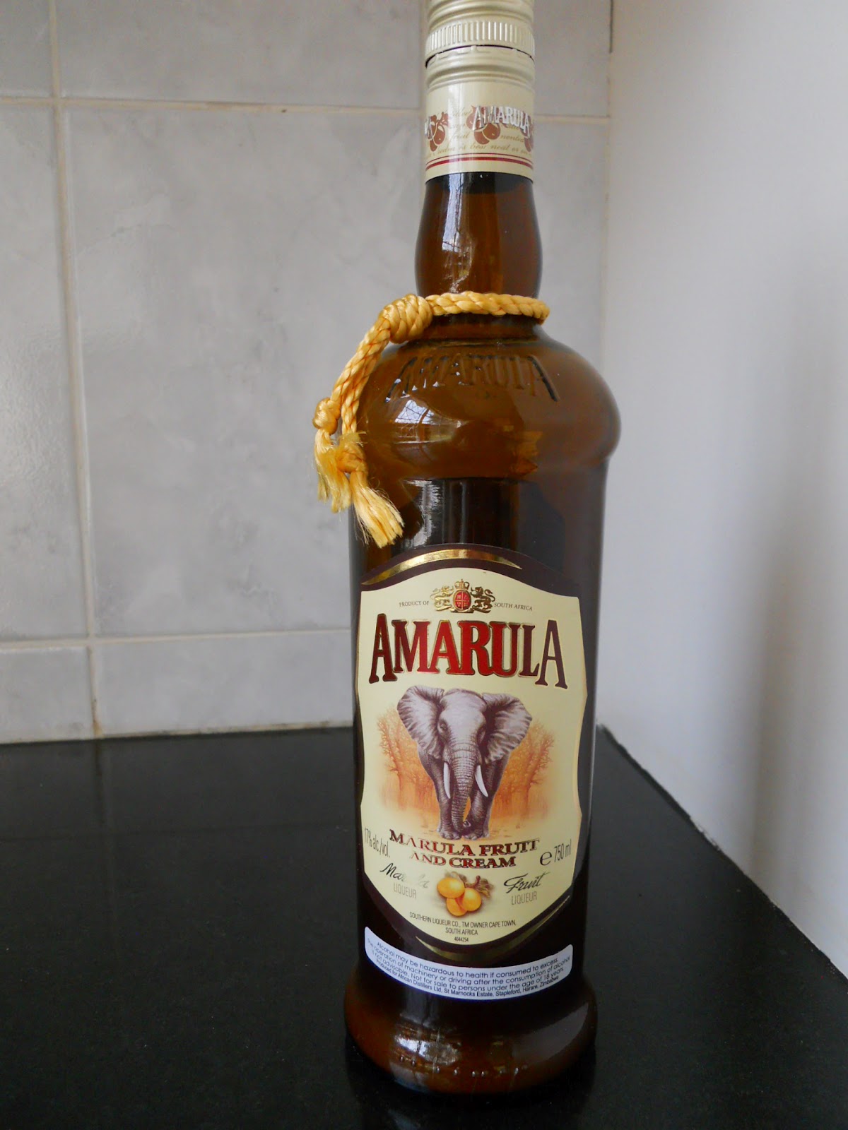 Well, It's Africa...: Amarula, Mi Amore