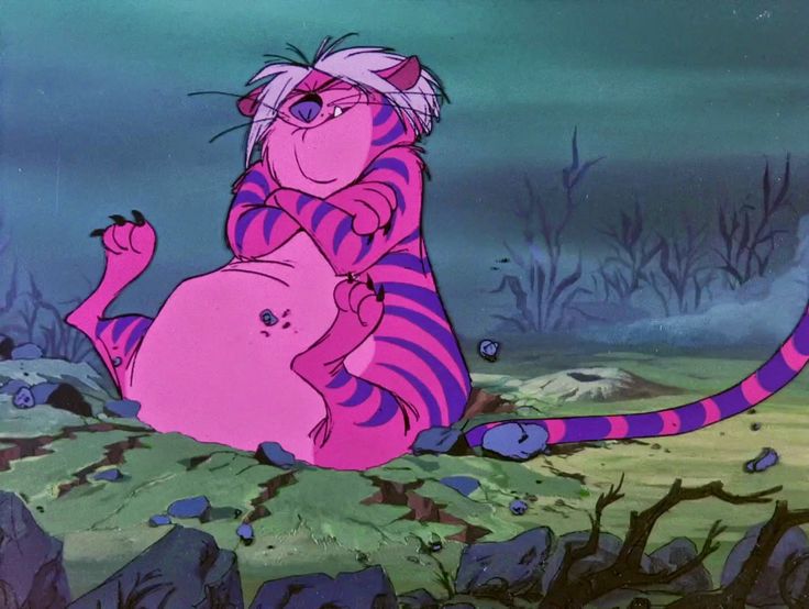Deja View: Madame Mim as a Cat and as a Tiger