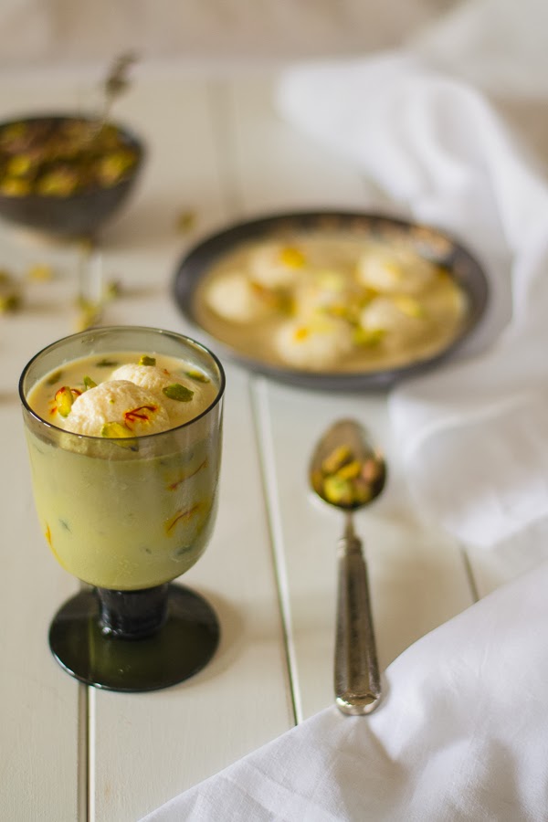 Mix and Stir: Rasmalai : Milk Based Dessert with Cheese Dumplings