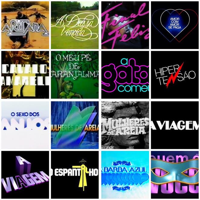 Abertura das novelas da autora Ivani Ribeiro