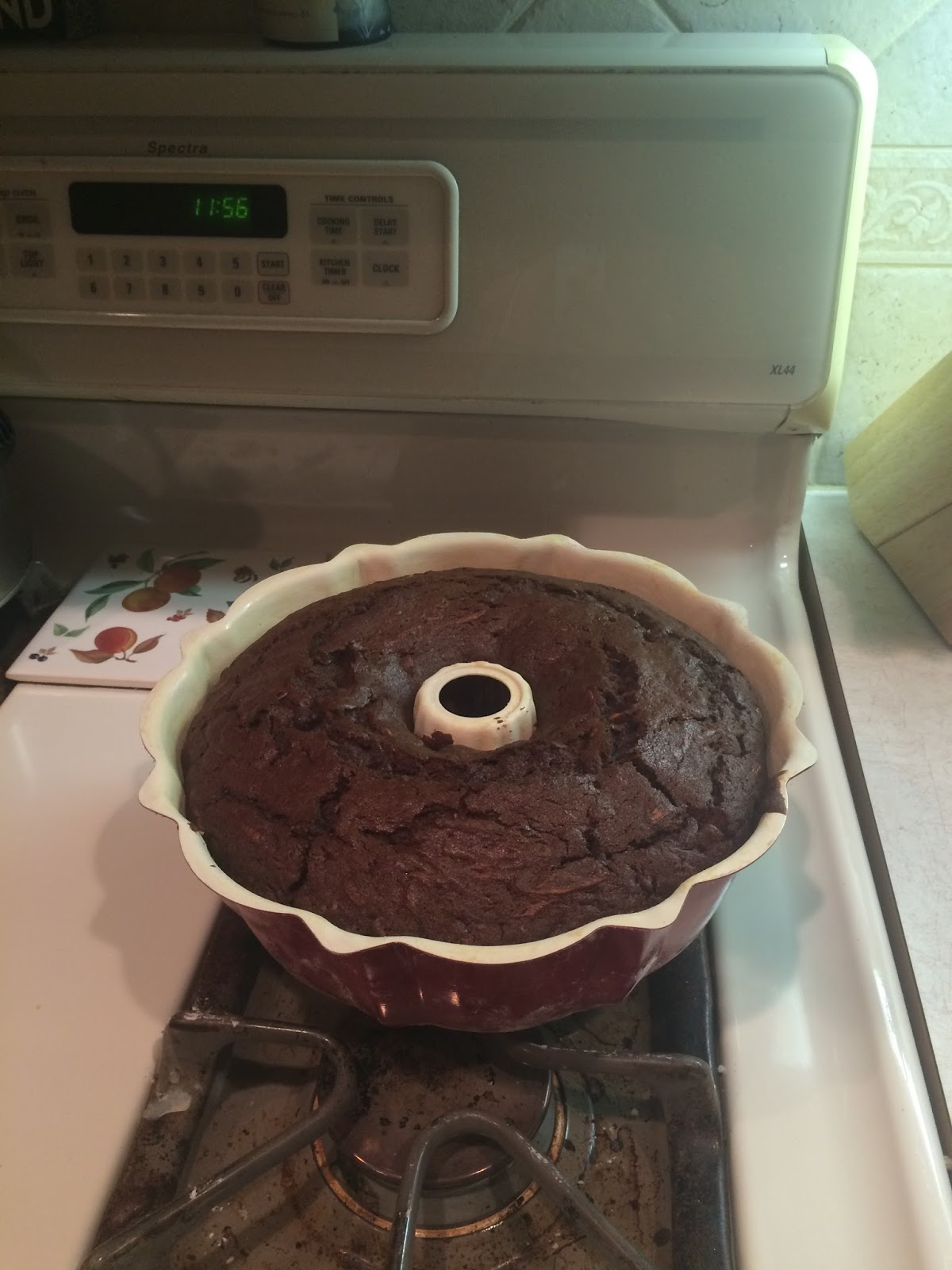 Knead Math?: Chocolate Zucchini Bundt Cake