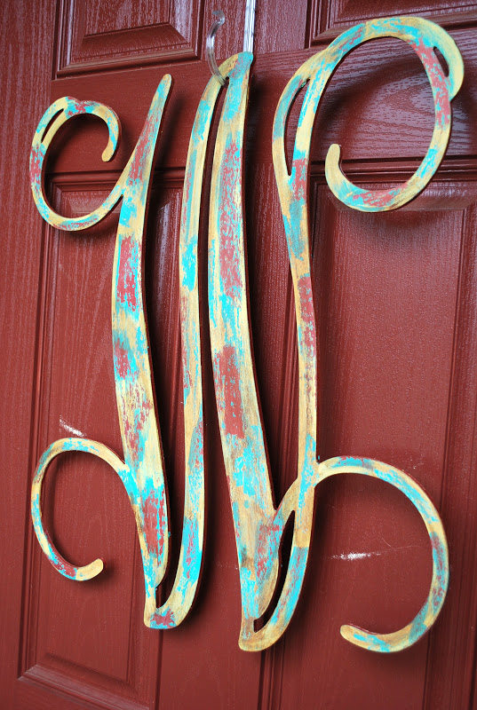 Fussy Monkey Business: Patina Monogram Tutorial-Sisterbug Monograms Product