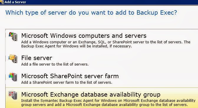 Exchange backup exec 2010 - lasopaprimo