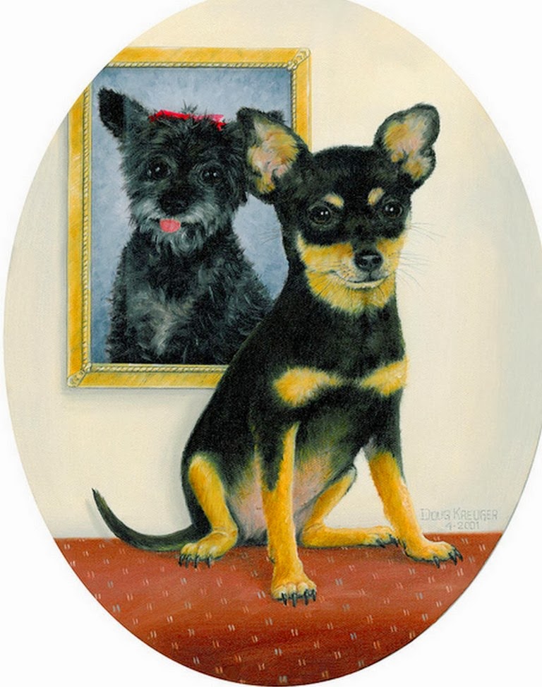 Cuadros con imagenes de perros - Imagui