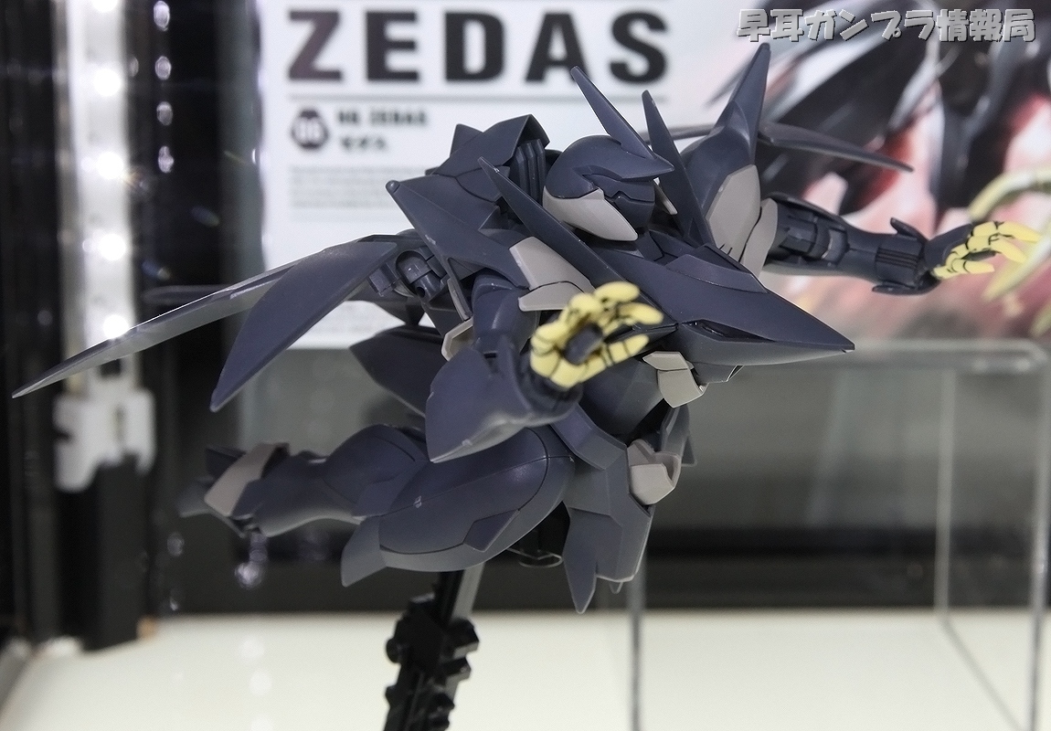 GUNDAM GUY: HG 1/144 Zedas - Large Images From 51st All Japan Hobby Show