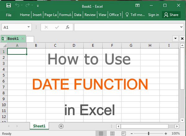 How To Use DATE Function Microsoft Excel Excel Trivia Everything How To Use DATE Function Microsoft Excel Excel Trivia Everything