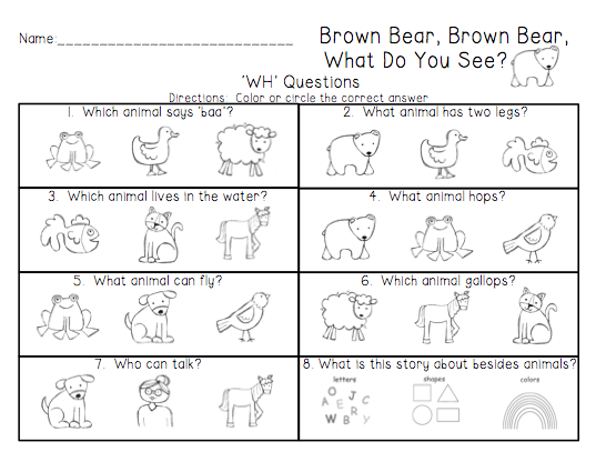 Preschool Wonders: Brown Bear, Brown Bear Spotlight!