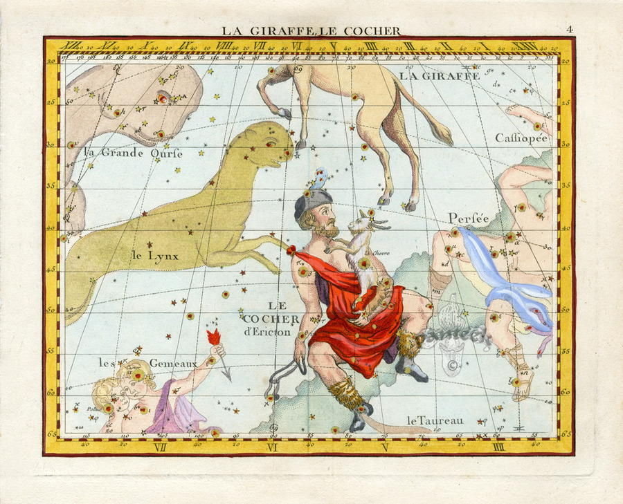 Коллекция картинок: John Flamsteed - Atlas Coelestis Celestial Prints 1795