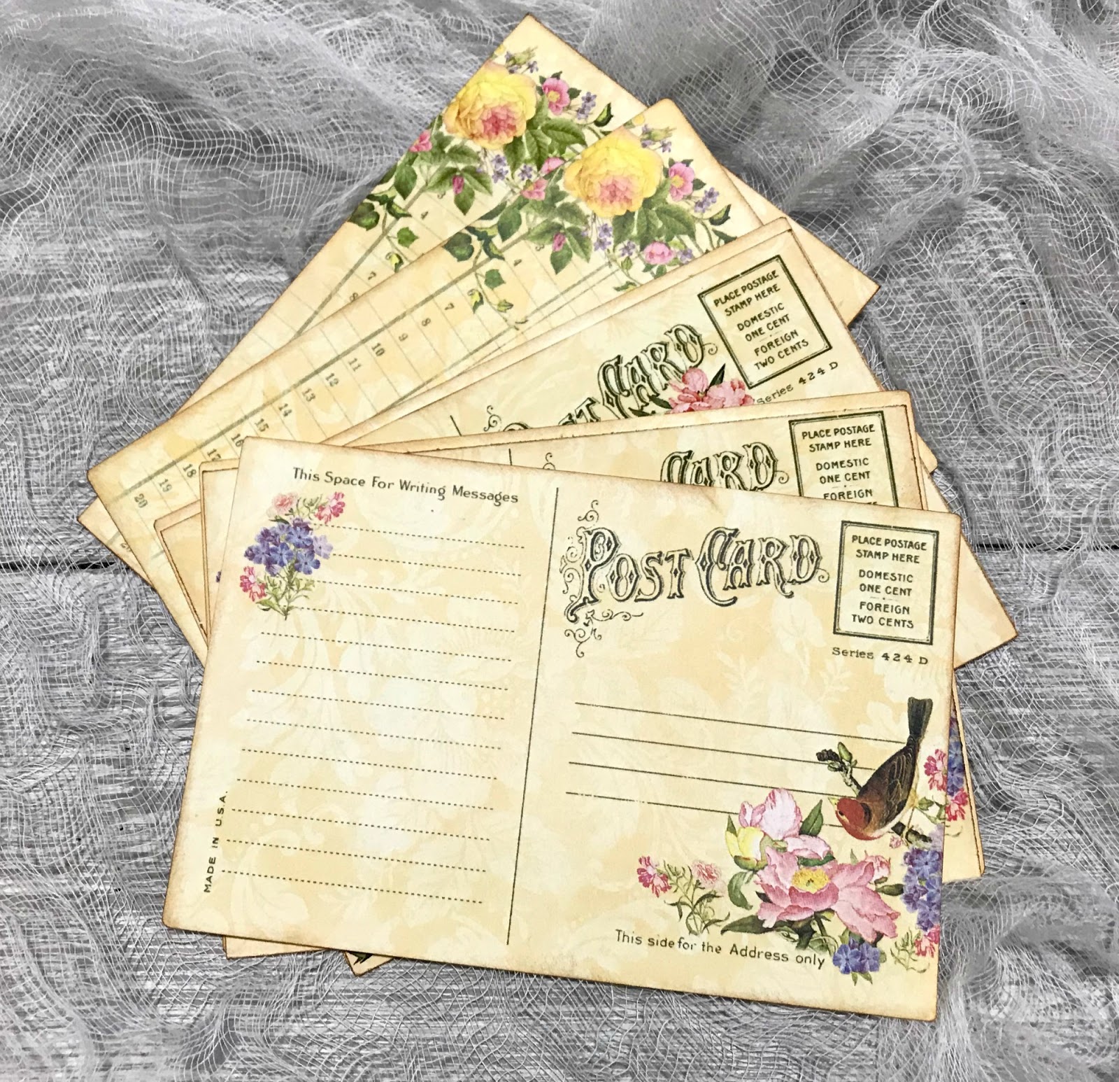 A Creative Journey: Postcard Gift Box