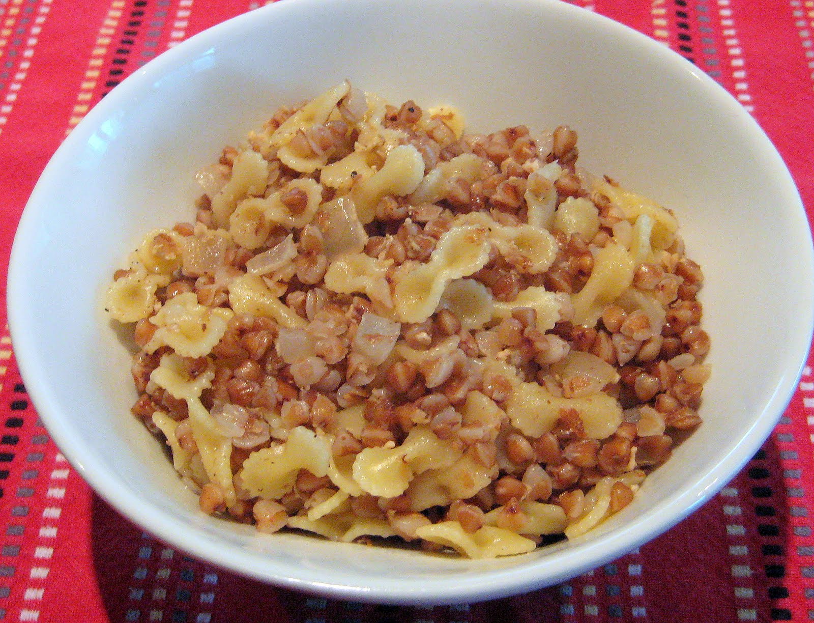 Equal Opportunity Kitchen: Kasha Varnishkes