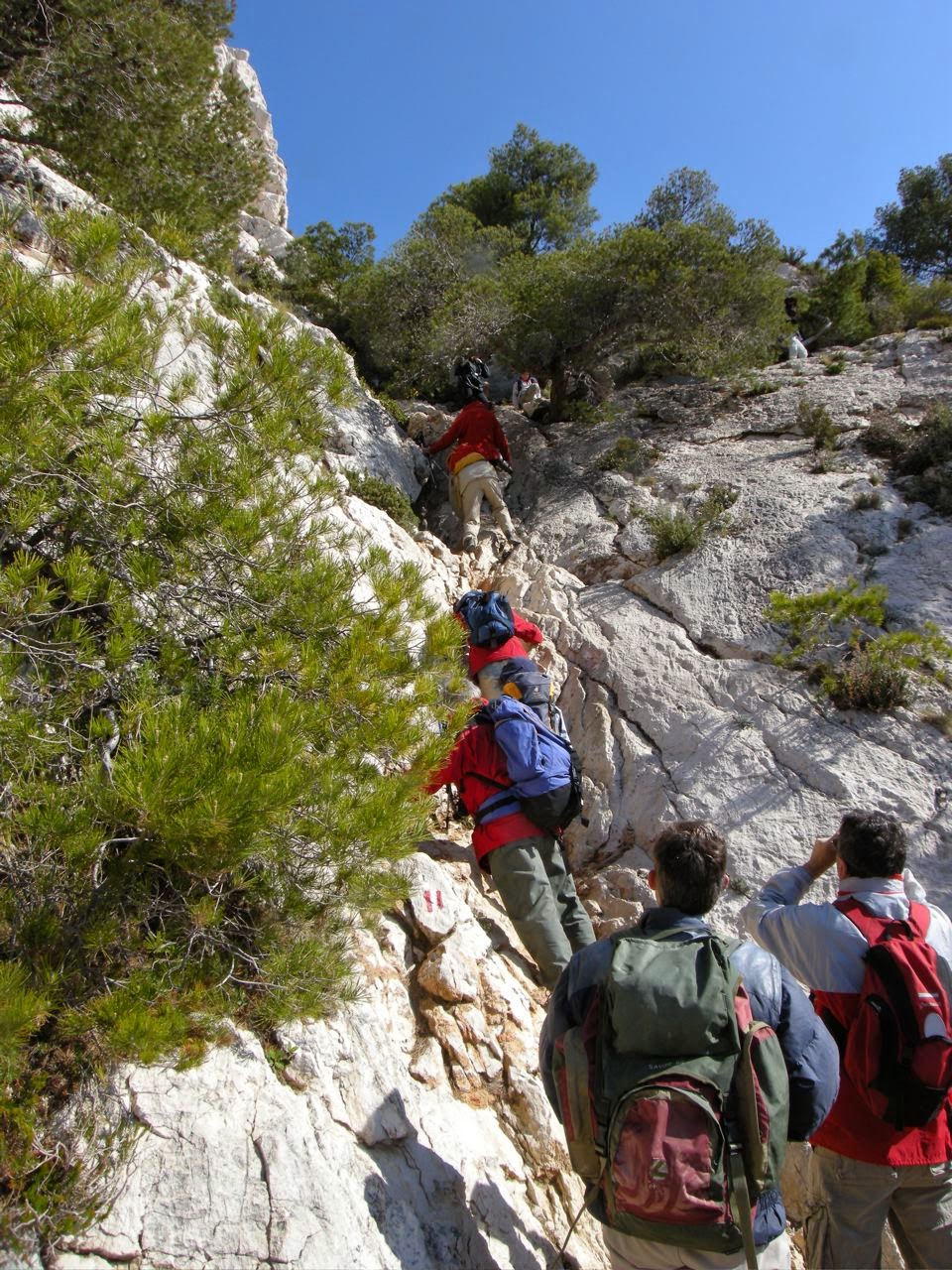 La traversee integrale des Calanques