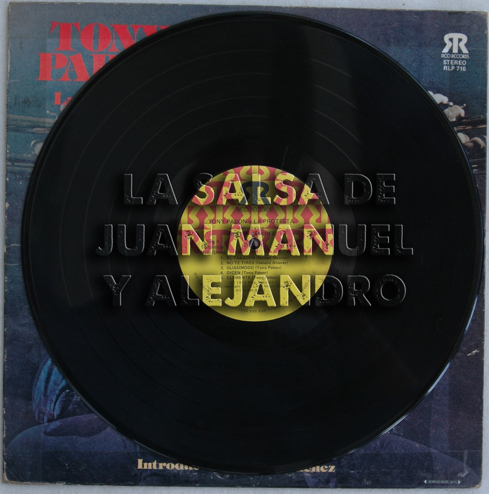 LA SALSA DE JUAN MANUEL Y ALEJANDRO ® : TONY PABON Y LA PROTESTA AÑO ...