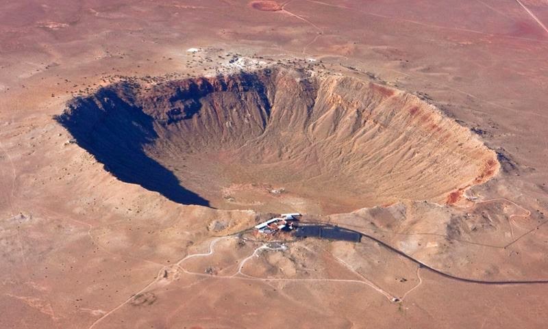 PAVAN MICKEY: The Giant Barringer Meteor Crater in Arizona