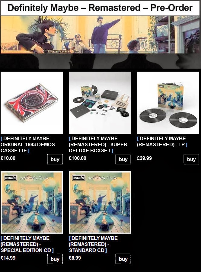 Oasis Notizie - Il blog in italiano sugli Oasis e sui Gallagher: Oasis ...