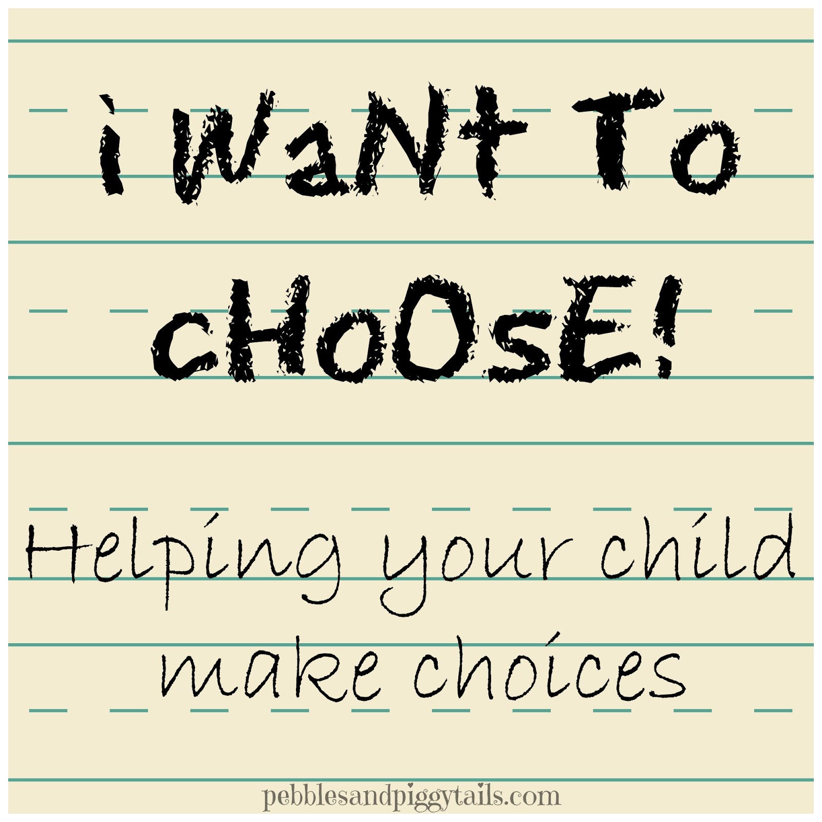 Letting Your Child CHOOSE | Making Life Blissful