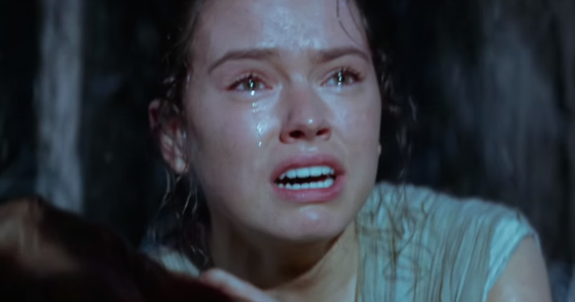 Time to Guess Who Rey is Crying Over in the STAR WARS: THE FORCE ...